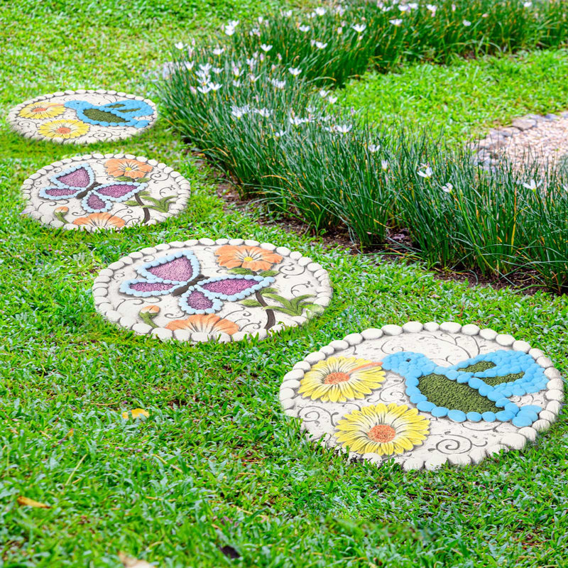 Arlmont & Co. Swind Cement Stepping Stone & Reviews | Wayfair